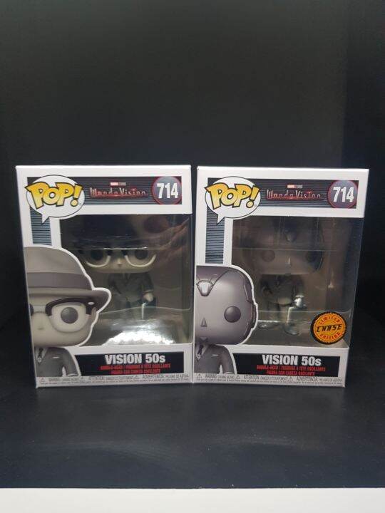 พร้อมส่ง POP! Funko #714 Vision 50s + Vision 50s chase rare WandaVision ...