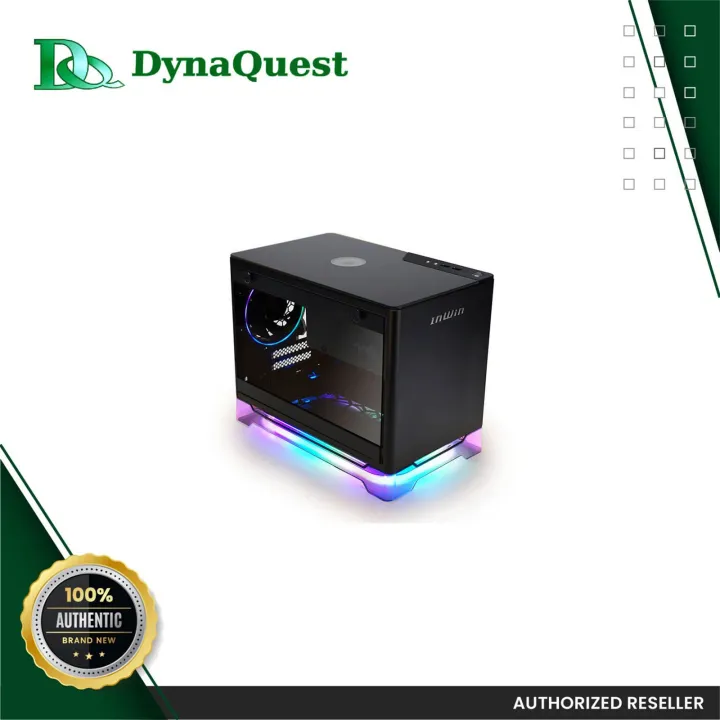 InWin A1 Prime Black ITX Case (2*120mm Sirius Loop) with 750W GOLD PSU ...