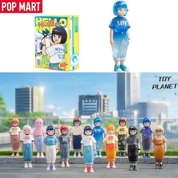 POP MART HELLO NORI Series Cute Anime Girl Figurine popmart Action ...