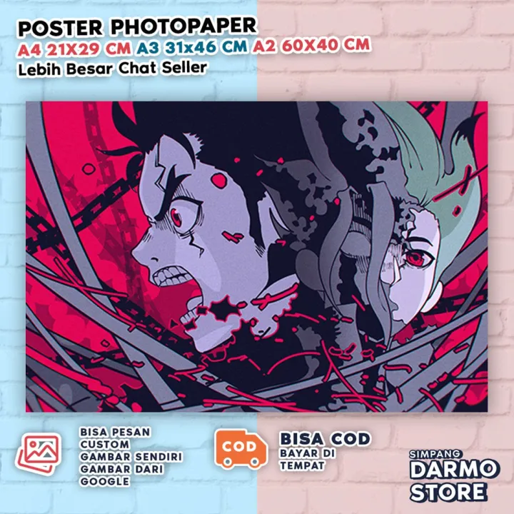 Poster Dr Stone Senku Anime Koharu Gen Chrome Tsukasa Anime Aesthetic ...