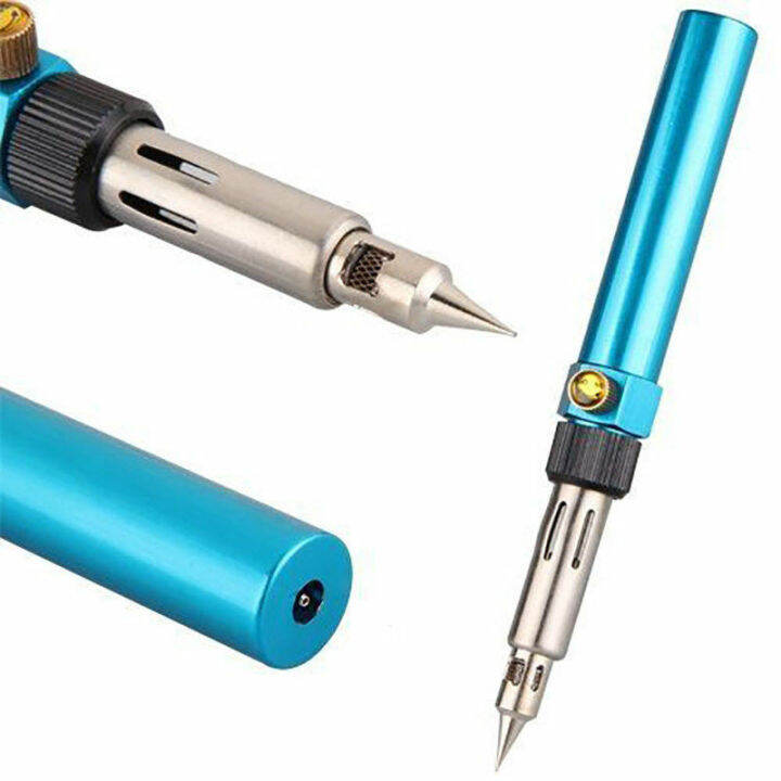 ERANPO Refillable Cordless Butane Gas Soldering Iron Pen Gas Blow ...