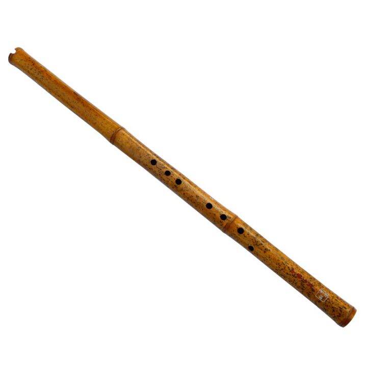 Yuping Flute Xiangfei Bamboo Short Flute 8-Hole Through Mouth ...