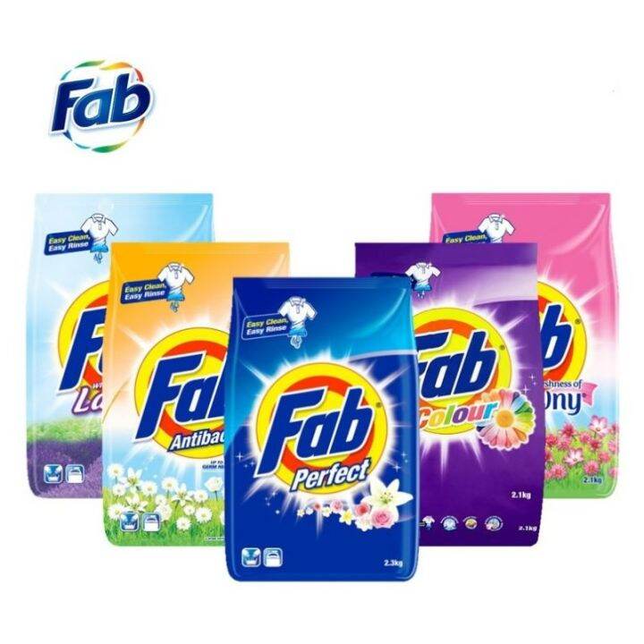 Fab Detergent Powder 1.9kg | Lazada