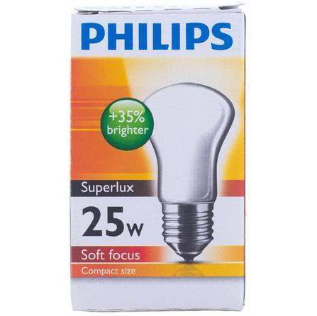 หลอดไฟไส้ E27 หลอดไส้ ขั้วเกลียว 25W ซุปเปอร์ลัค หรี่แสง ฟิลลิป์ phlips ...