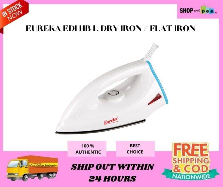 EUREKA EDI HB L DRY IRON / FLAT IRON / PLANTSA JCE | Lazada PH