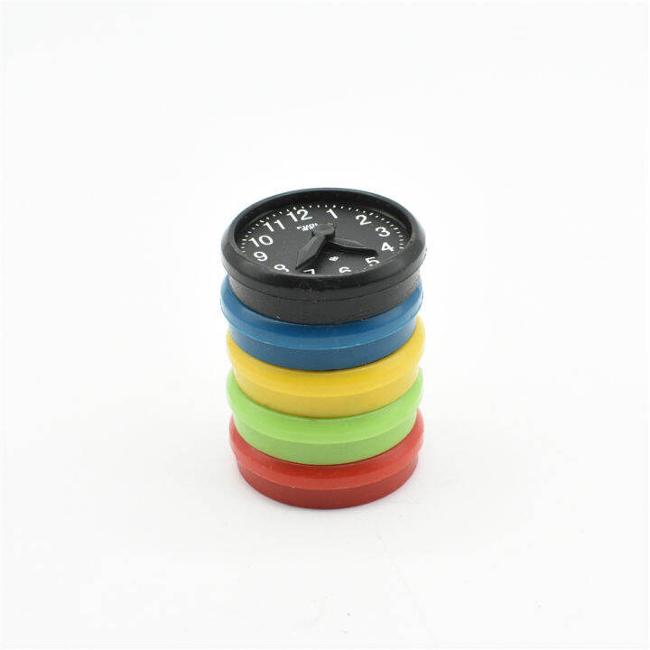 Fridge Magnet Clock Shape Pointer can be Rotated White Board Buttons ...