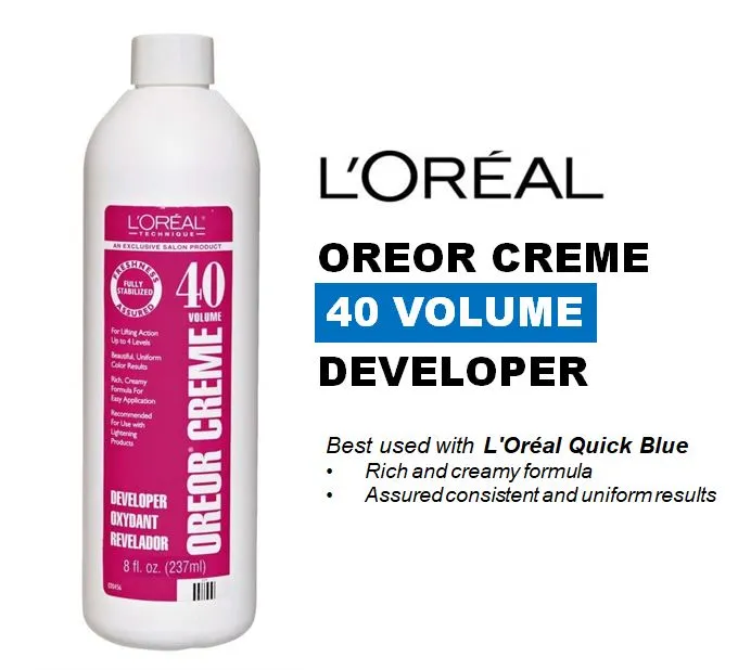 Loreal Oreor 40 Volume Developer - 16oz FULL BOTTLE | Lazada PH