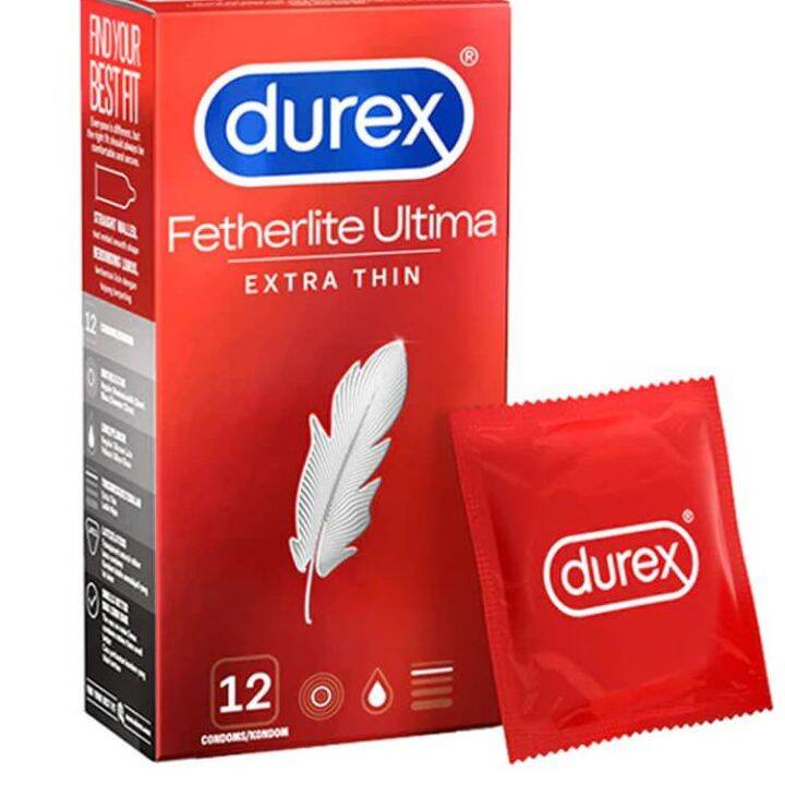 Durex Fetherlite Ultima Extra Thin Condoms ( 12s ) | Lazada