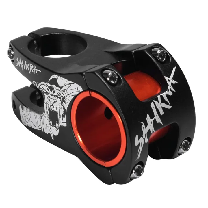 SHIKRA MTB อะลูมิเนียมผสมจักรยานสเต็มจักรยาน50มม.สั้นบาร์ยึดตัวต่อซาง ...