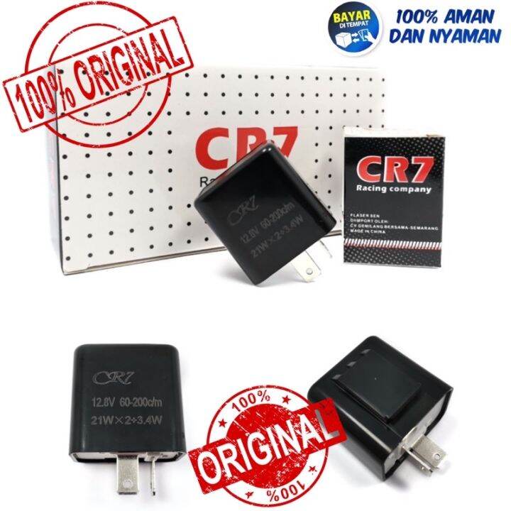 Flasher CR7 Sen Relay Atur Kecepatan Kedip Flaser Sein Flasher LED ...