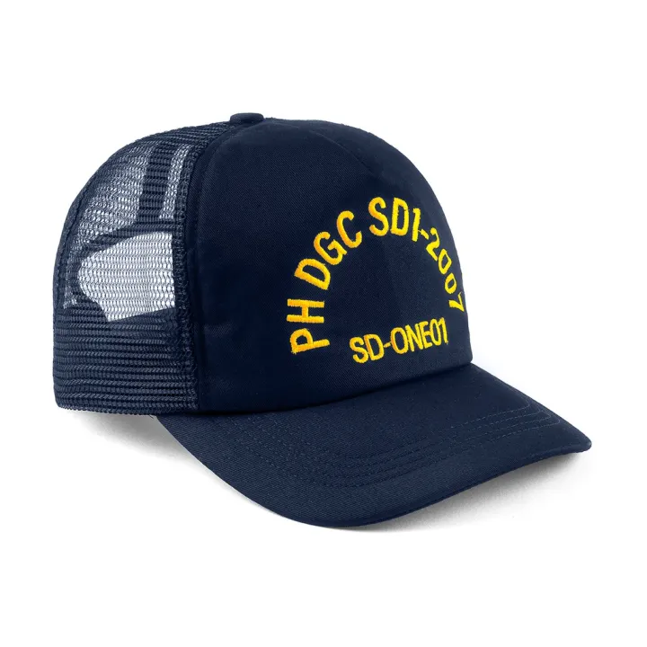 Daily Grind Brgy Trucker Cap (Navy Blue) | Lazada PH