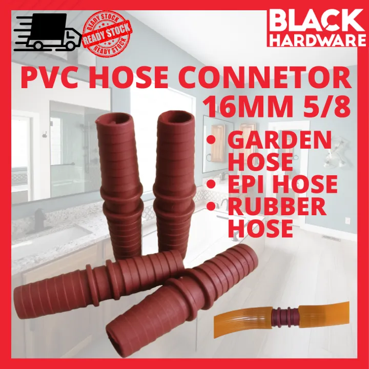 BLACK HARDWARE Gardening Garden Plastic Air Hose Connector 16MM 25MM ...