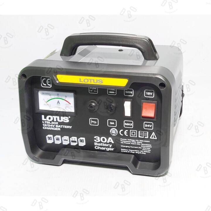 Lotus Battery Charger 12V/24V 30A LTBL30X | Lazada PH