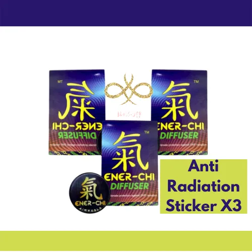 Aim Global ENERCHI Diffuser Anti Radiation Sticker | Ener-Chi Ener Chi ...