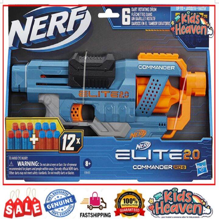 Nerf Elite 2.0 RD-6 (100.0% Original) | Lazada