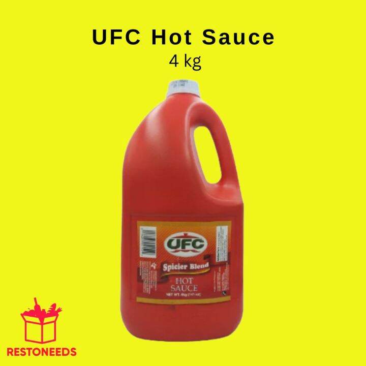 UFC Nutriasia Hot Sauce 4 kg | Lazada PH