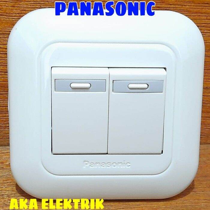 SAKLAR PANASONIC SERI KECIL WIDE SERIES WEJ 78029+WEJ5531 | Lazada ...
