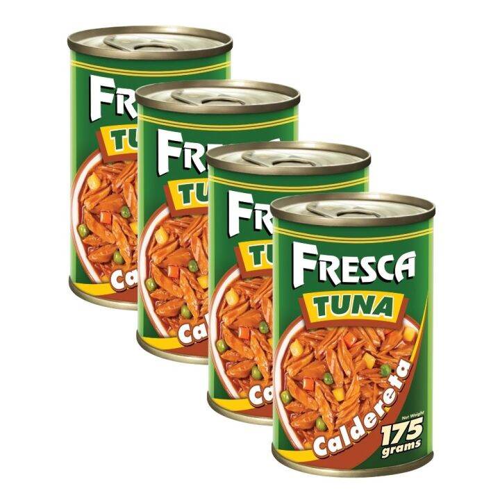 Fresca Tuna Flakes Caldereta 175g - Pack of 4 | Lazada PH