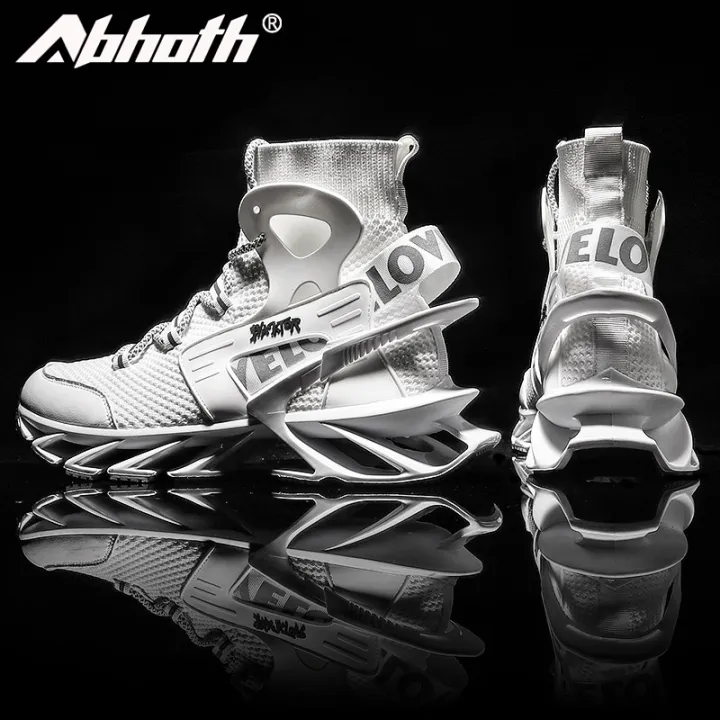 Abhoth เพิ่มรองเท้าผ้าใบผู้ชายกันกระแทกรองเท้าวิ่งกลางแจ้งสำหรับผู้ชาย ...