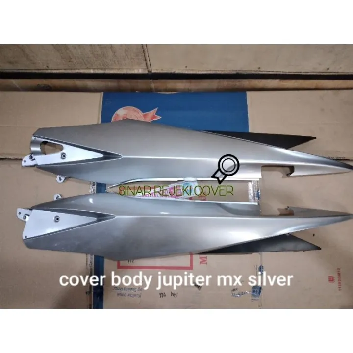cover body jupiter mx silver merk win | Lazada Indonesia