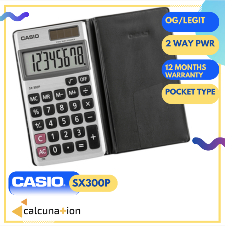 CASIO SX300P PORTABLE CALCULATOR | Lazada PH