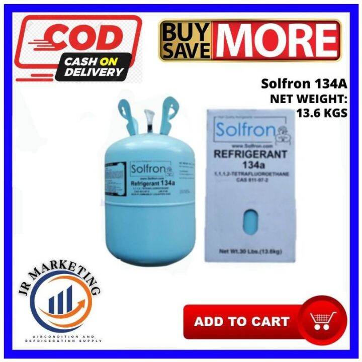 Jr Marketing : Solfron 134A Refrigerant Freon Brand New | Lazada PH