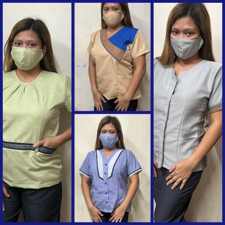 Real Fit RTW DepEd Uniform for Women with pockets (Small to 4XL) | Lazada PH