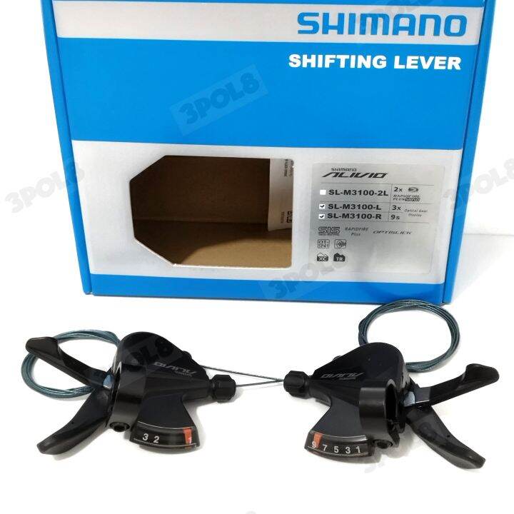 Shimano Alivio SL-M3100 Shifter Bike MTB Shifters 3x9 | Lazada PH