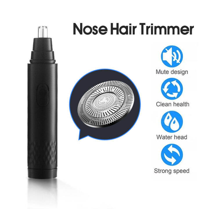 [Ready Stock] Electric Nose Hair Trimmer Ears Trimmer Shaver Cutter ...