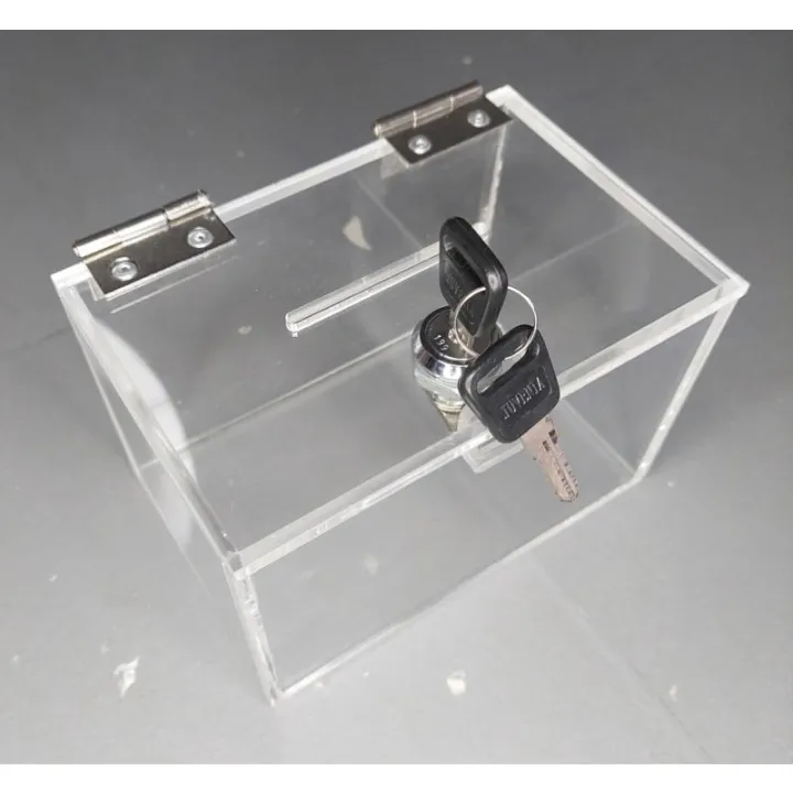 Explosive models acrylic tip box with lock | Lazada PH