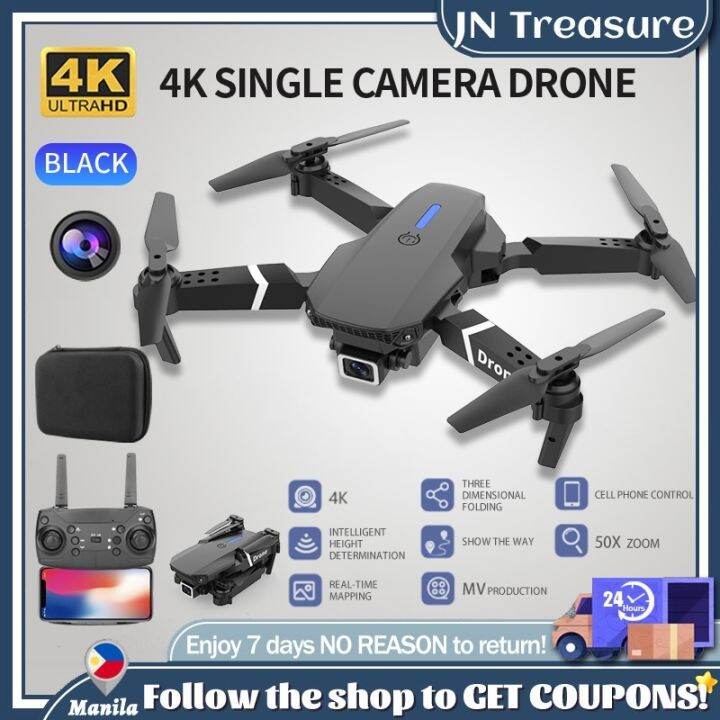 E88 Drone With 4K Camera Drones Mini Drone Foldable Professional Remote ...