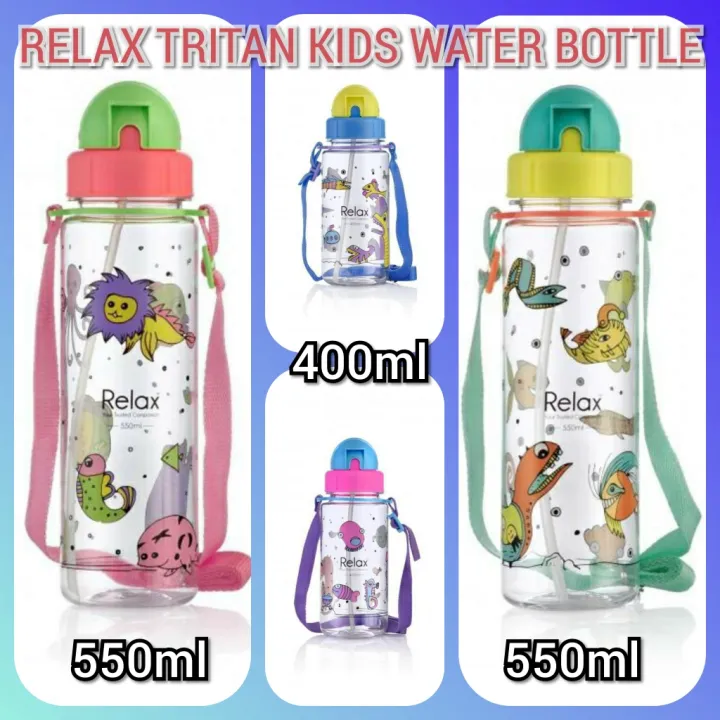 RELAX TRITAN KIDS WATER BOTTLE 400ml & 550ml | Lazada