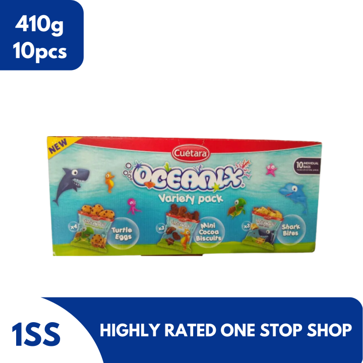 Cuetara Oceanix Cookies, 410g x 10pcs | Lazada PH