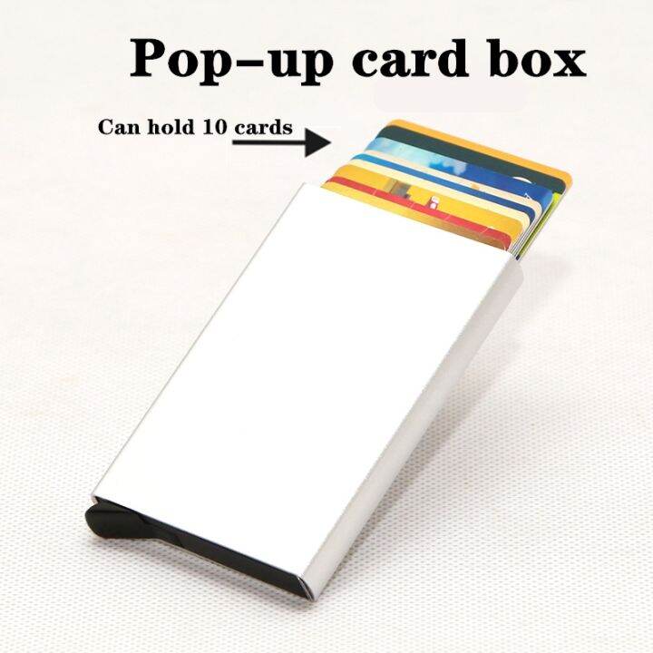 High-grade Can hold 10 cards aluminum alloy multi-card slot box stereo ...