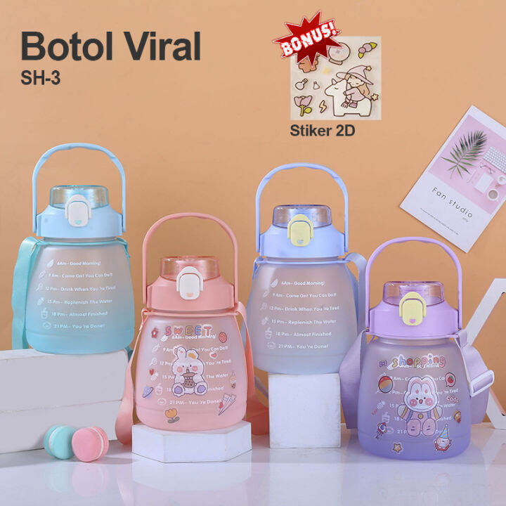 BOTOL MINUM 1,3 LITER / BOTOL MINUM VIRAL TERMURAH / BOTOL MINUM KOREA ...