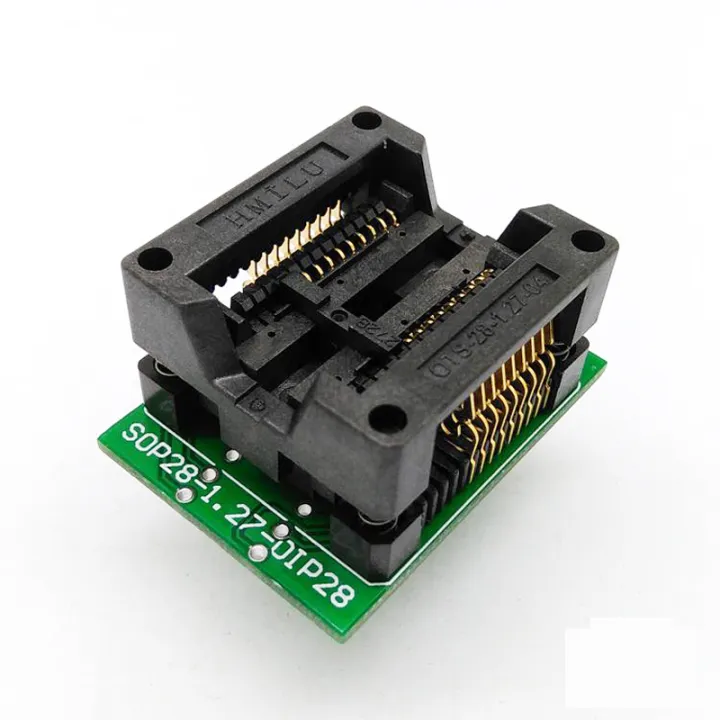 SOP18 SOIC18 SO18 to DIP18 Programming Adapter Pin Pitch 1.27mm IC Body Width 7.5mm 300mil IC ...