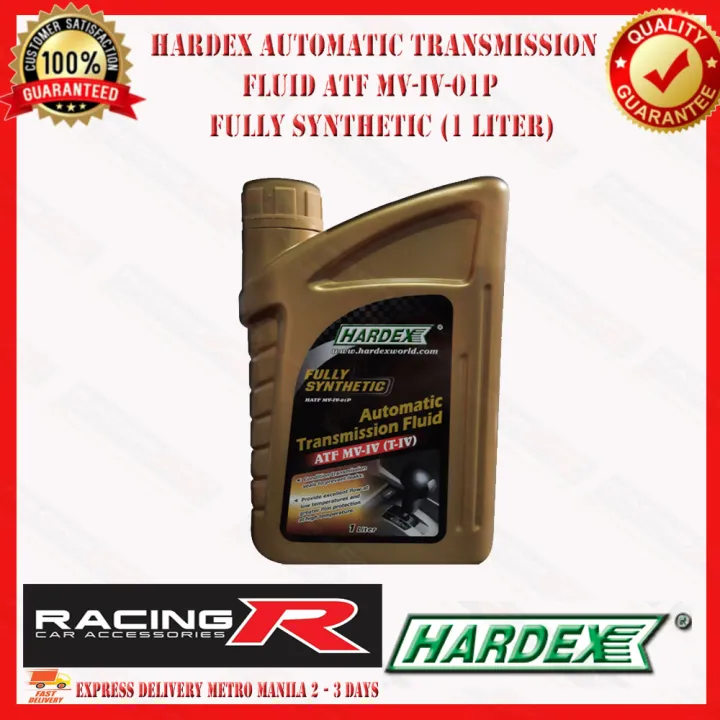 HARDEX AUTOMATIC TRANSMISSION FLUID ATF MV-IV-01P FULLY SYNTHETIC (1 ...