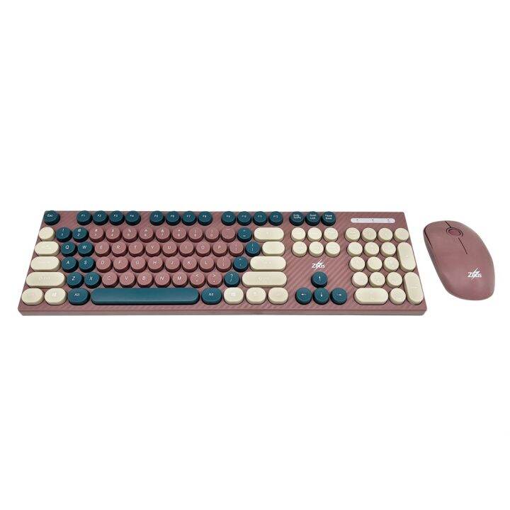 Zeus K-200 Slim 2.4GHz Wireless Keyboard And Mouse Set With USB ...