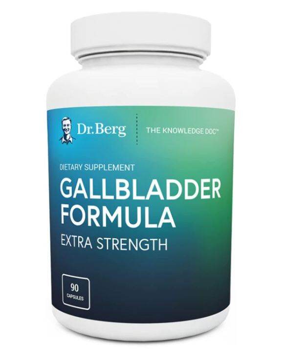 Dr. Berg’s Gallbladder Formula Extra Strength - Liver Support Health ...