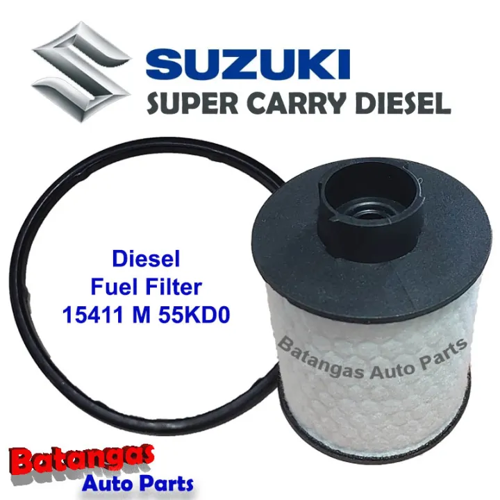 Fuel Filter Suzuki Super Carry Diesel Turbo 800cc 2017-2022 15411M55KD0 ...