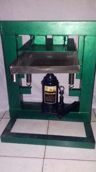 HEAVY DUTY COMMERCIAL GRADE HYDRAULIC JACK 15 TONS COCONUT PRESSER ...