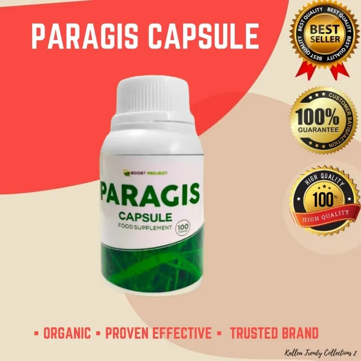 Original BOOST PROJECT Paragis Capsule | 100 capsules | Premium ...