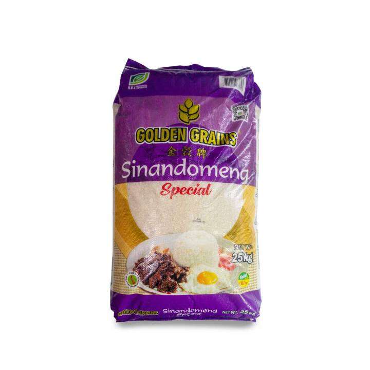 Golden Grains Sinandomeng Rice 25kg | Lazada PH