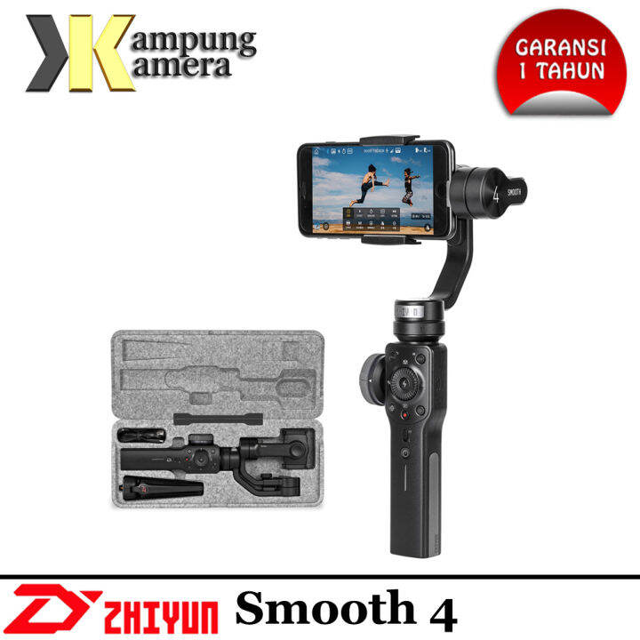 ZHIYUN SMOOTH 4 - 3 AXIS GIMBAL STABILIZER FOR SMARTPHONE ORIGINAL ...