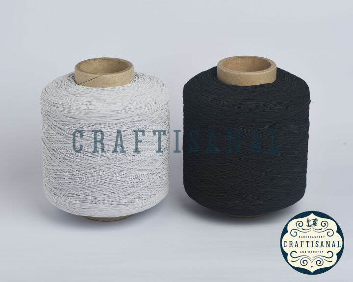 Garter Thread Black and White 3300 Yards or 1kg | Lazada PH