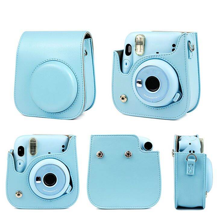 Portable Instant Camera Case Bag For Instax Mini 11 Leather with ...