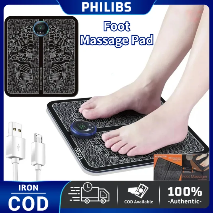 Philibs EMS Electric Foot Massager Tens Fisioterapia Mat Massageador ...