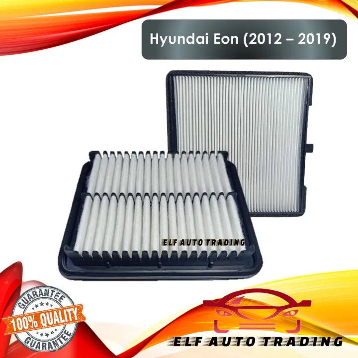 Combo Engine Air Filter and Cabin Filter for Hyundai Eon (2012 - 2019 ...