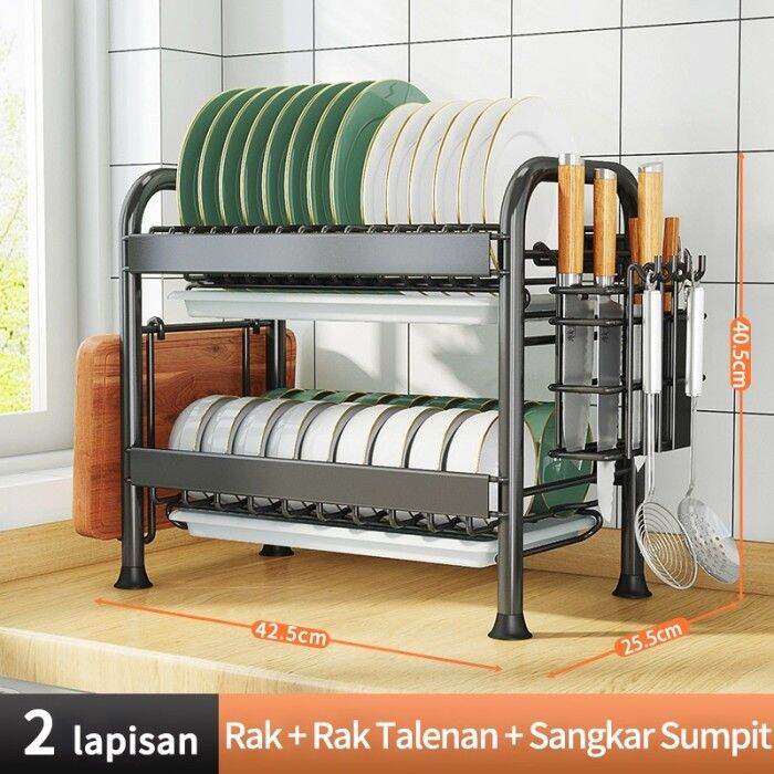 rak piring wastafel | Lazada Indonesia
