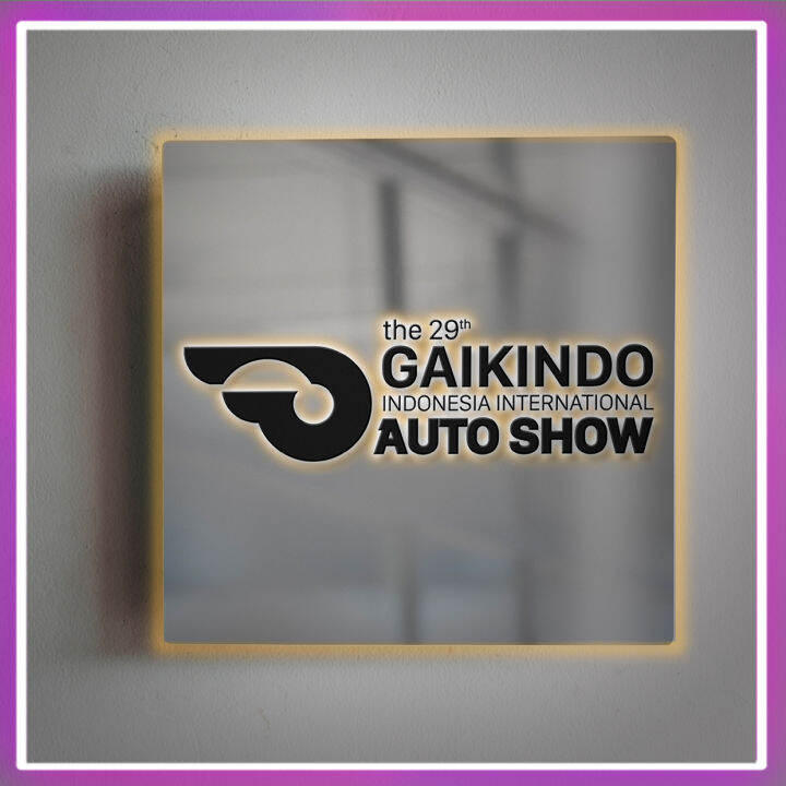 Signage Premium Box Backlight Slim Ukuran 30X30cm | Lazada Indonesia